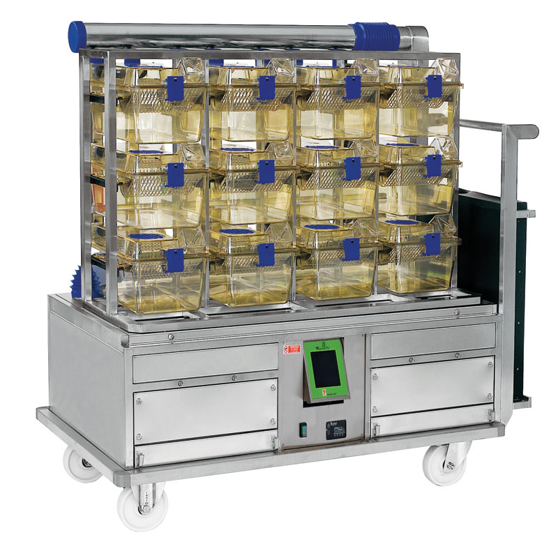 TRANSIT - Transport Trolley and Recovery Rack - Tecniplast Australia