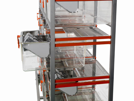 Tecniplast France | Cages - Mode tiroir