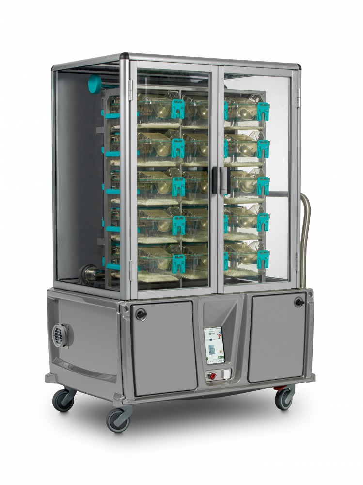 Transport Trolley and Recovery Rack - Tecniplast UK